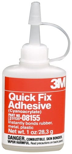3M™ Quick Fix Adhesive, 08155, 1 oz Bottle, 12 per case – General ...