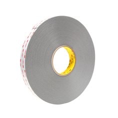 3M™ VHB™ Tape 4941, Gray, 1 in x 36 yd, 45 mil, 9 rolls per case ...