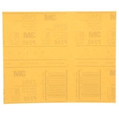 3M™ Gold Abrasive Sheet, 02543, P240 grade, 9 in x 11 in, 50 sheets pe ...