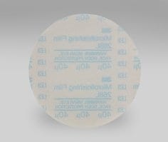 3M™ Hookit™ Microfinishing Film Disc 268L, 40 Mic 3MIL, Type D, 5 in x ...