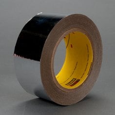 3M™ Metalized Film Tape 8437, Silver, 1/2 in x 72 yd, 2.1 mil, 72 roll ...