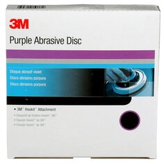 3M™ Purple Abrasive Disc, 30687, 6 in, 36E, 25 discs per carton, 4 car ...