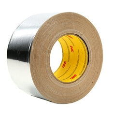 3M™ Aluminum Foil Tape 439, Silver, 6 in x 60 yd, 3.1 mil, 4 rolls per ...