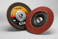 3M™ Cubitron™ II Flap Disc 969F, 80+, T29 Quick Change, 7 in x 5/8"-11 ...