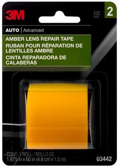 3M™ Amber Lens Repair Tape, 03442, 1.875 in x 60 in, 24 per case ...