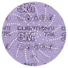 3M Xtract™ Cubitron™ II Film Disc 775L, 220+, 5 in, Die 500LG, 50/Cart ...