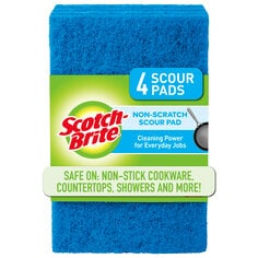 Scotch-Brite® Non-Scratch Scour Pads 624-12, 12/4 – General Rubber ...