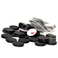 3M™ Adhesive Mount HF RFID Tag for Curved Surfaces, Black, 50/Pack, 1 ...