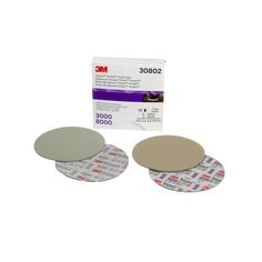 3M™ Trizact™ Hookit™ Foam Disc 30802, Kit, 6 in, 3000 and 8000, 10 Dis ...