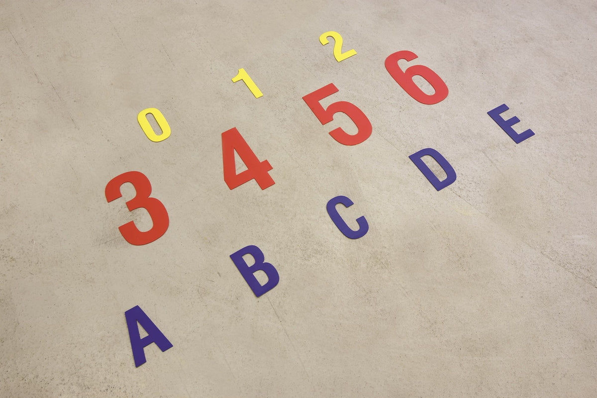 4" DS Xtreme Numbers/Letters – General Rubber & Plastics